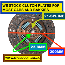 CLUTCH PLATE 6228:TOYOTA CONQUEST 1.3 12V 2E 1985-1988 PLATE-200MM X ...